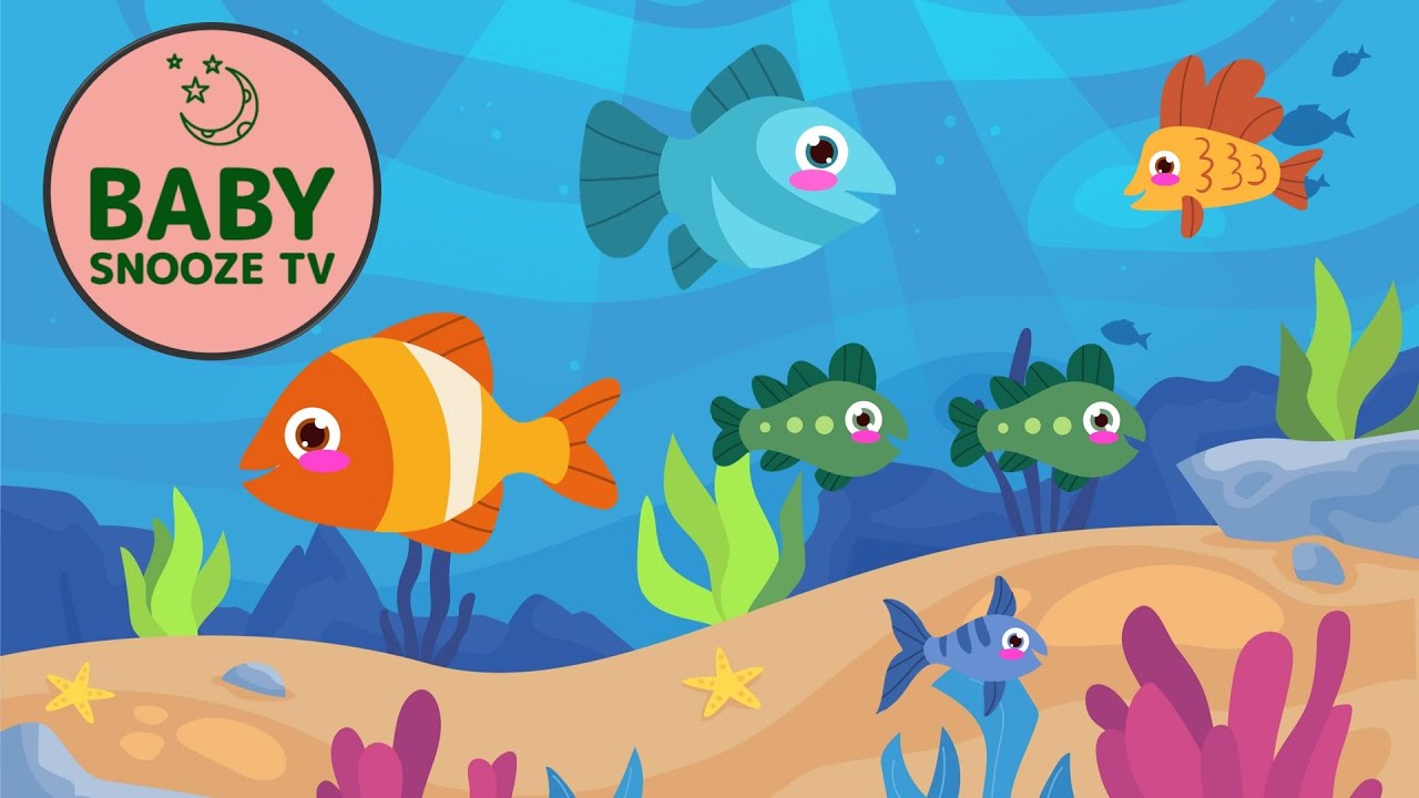 Baby Sleep Lullabies with Peaceful, Calming Fish Animation | Baby ...