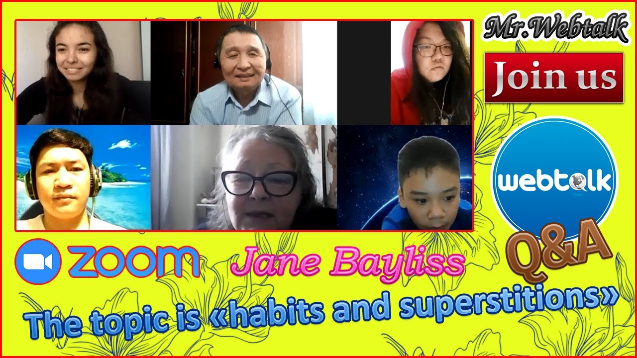 Jane Bayliss. Q&A habits and superstitions - YouTube