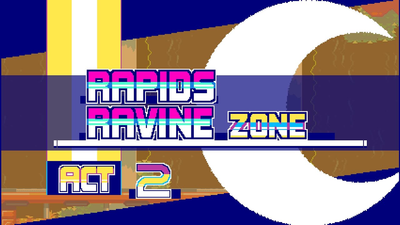 Sonic and the Moon Facility - Rapids Ravine Zone Act 1 and 2 + Tails ...