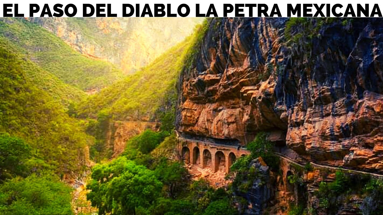 EL PASO DEL DIABLO LA PETRA MEXICANA ARCOS DE SAN BARTOLO SENDERISMO ...