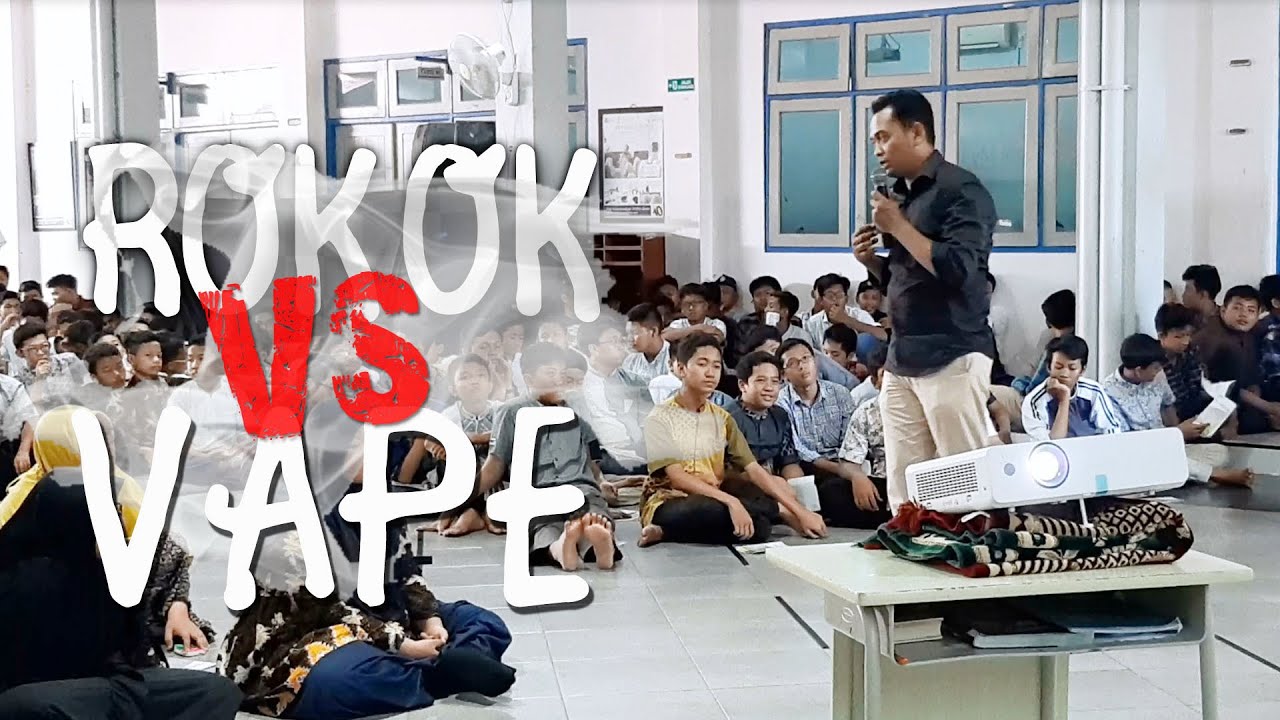 Vape VS Rokok | Guest Teacher SPEMDALAS GKB Gresik - YouTube