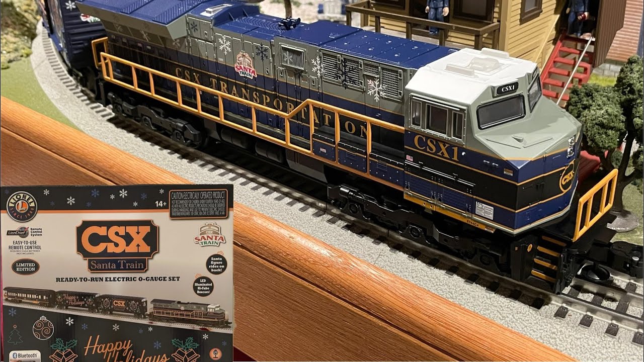 Unboxing Lionel’s Uncatalogued CSX Santa Train Set - YouTube