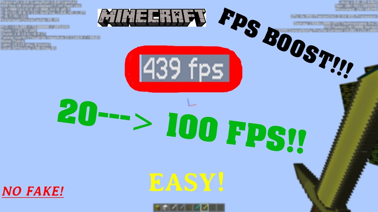 4 Tipps und Tricks für mehr FPS in Minecraft ! / Fps Boost [german] [HD ...