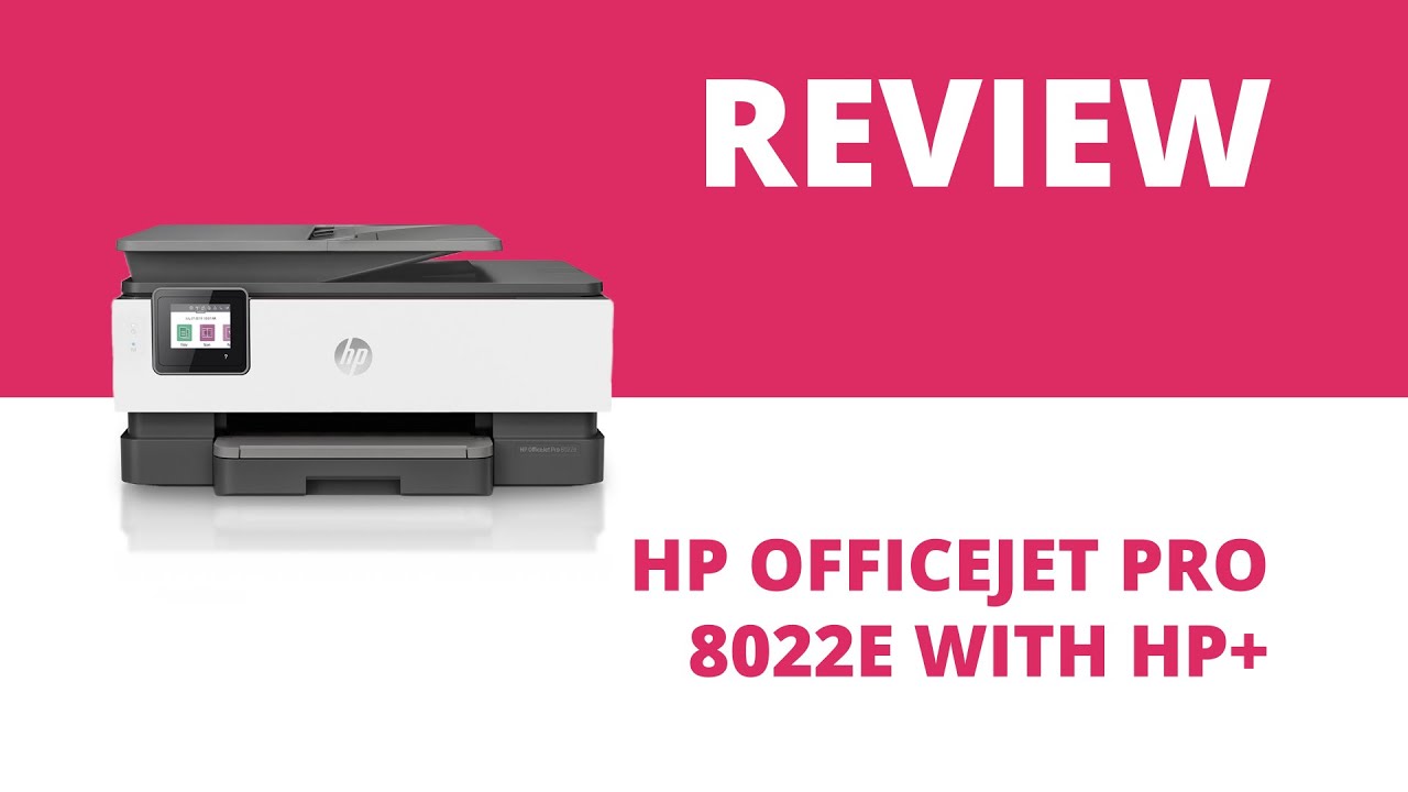 HP OfficeJet Pro 8022e A4 Colour Multifunction Inkjet Printer with HP ...