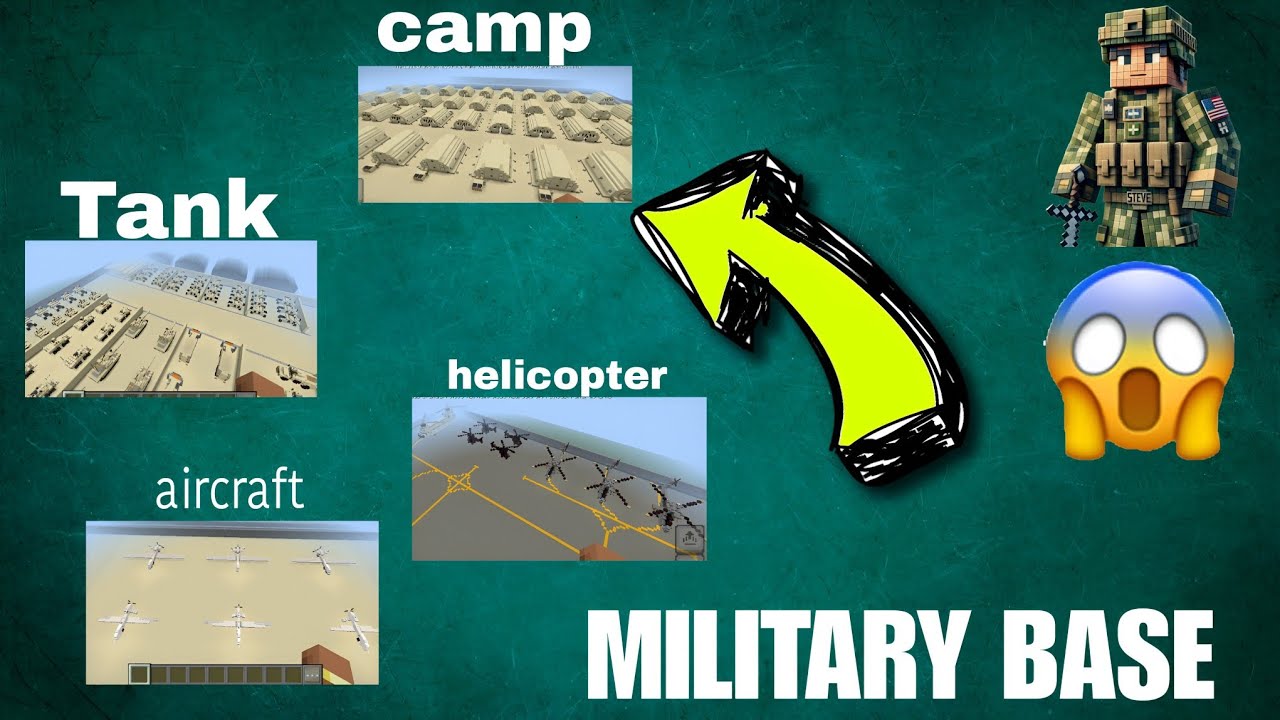 I created most dangerous "MILITARY BASE" ☠️ - YouTube