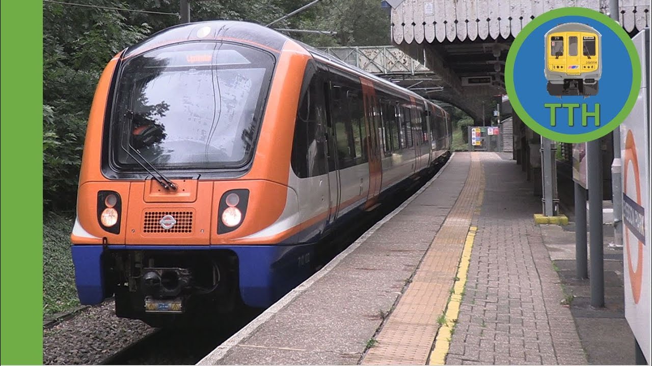 Class 710 at Emerson Park - YouTube