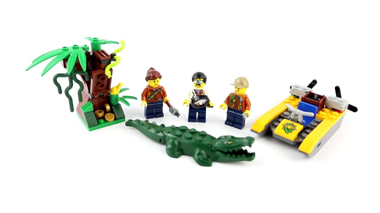 Lego City 60157 Jungle Starter Set Speed Build - YouTube