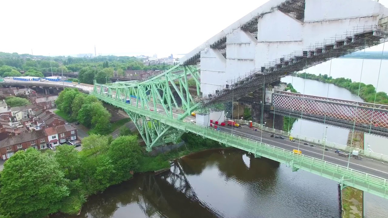Silver jubilee bridge & Mersey Gateway bridge | 2018 Update - YouTube