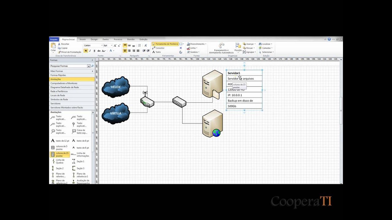 Exemplo de uso do VISIO para clientes SMB - YouTube