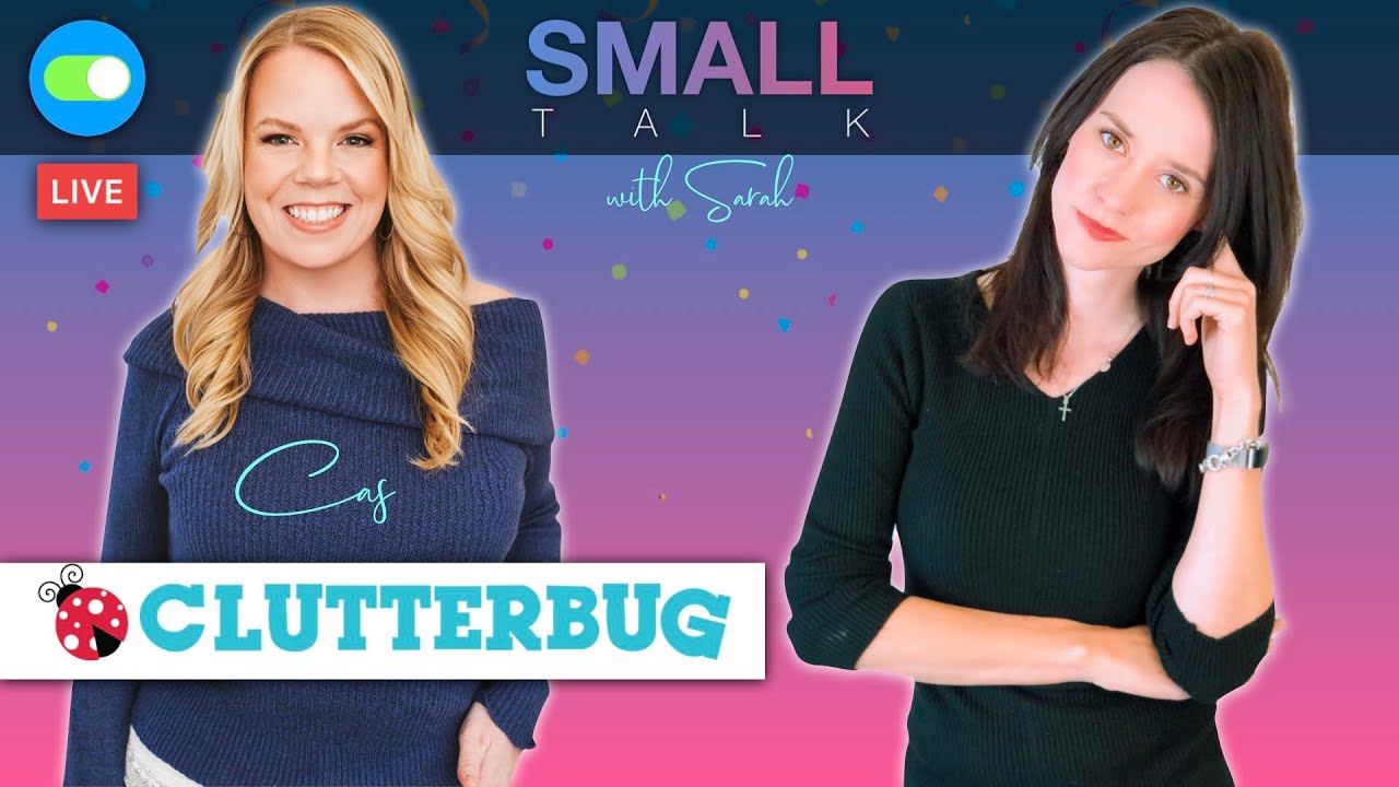 Cas, from 🐞 Clutterbug | Small Talk with Sarah & @Clutterbug - YouTube