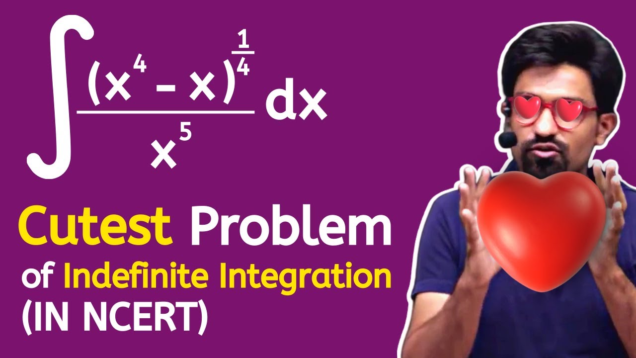 Cutest Integration Problem (In NCERT) ️ ️ ️ - YouTube