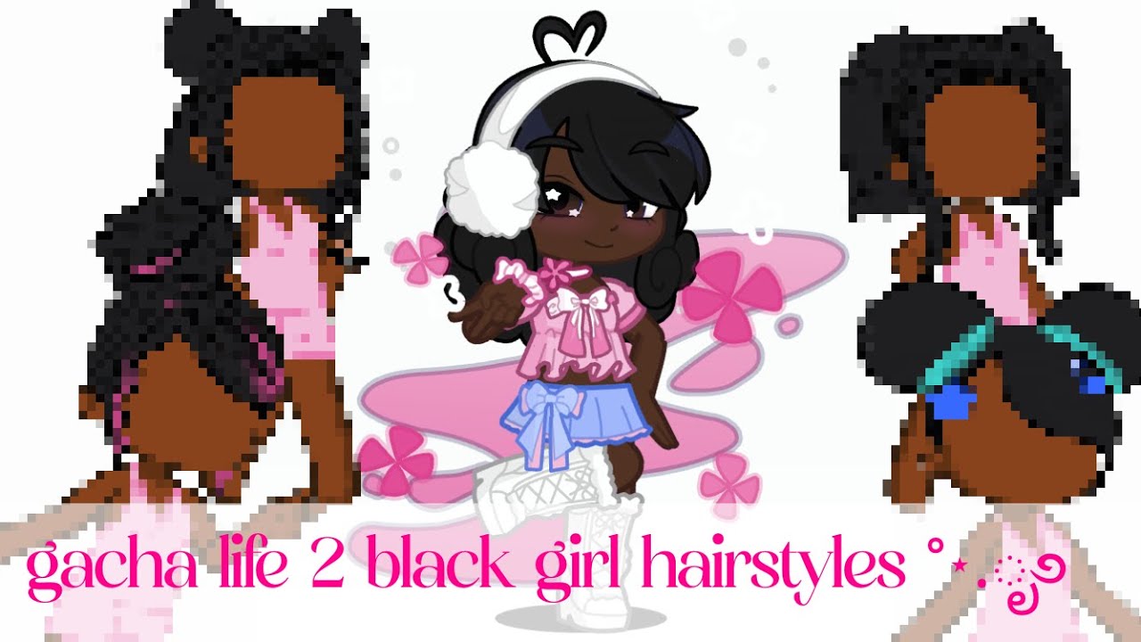 free gl2 black girl hairstyles 🫶🏿🎀 - YouTube