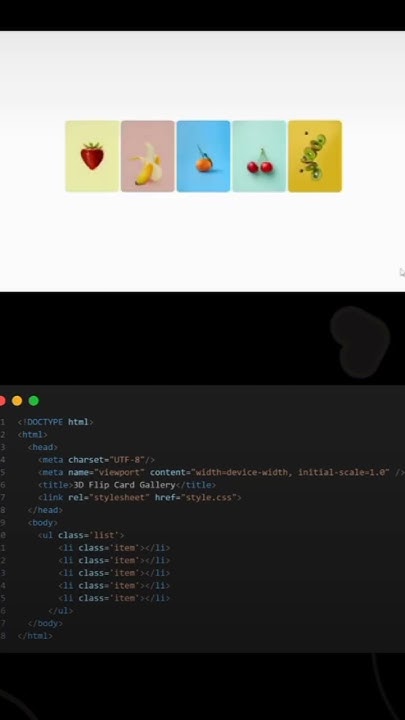3dflipcodinglife Codingtutorial Htmlcss Htmltutorial Vscode