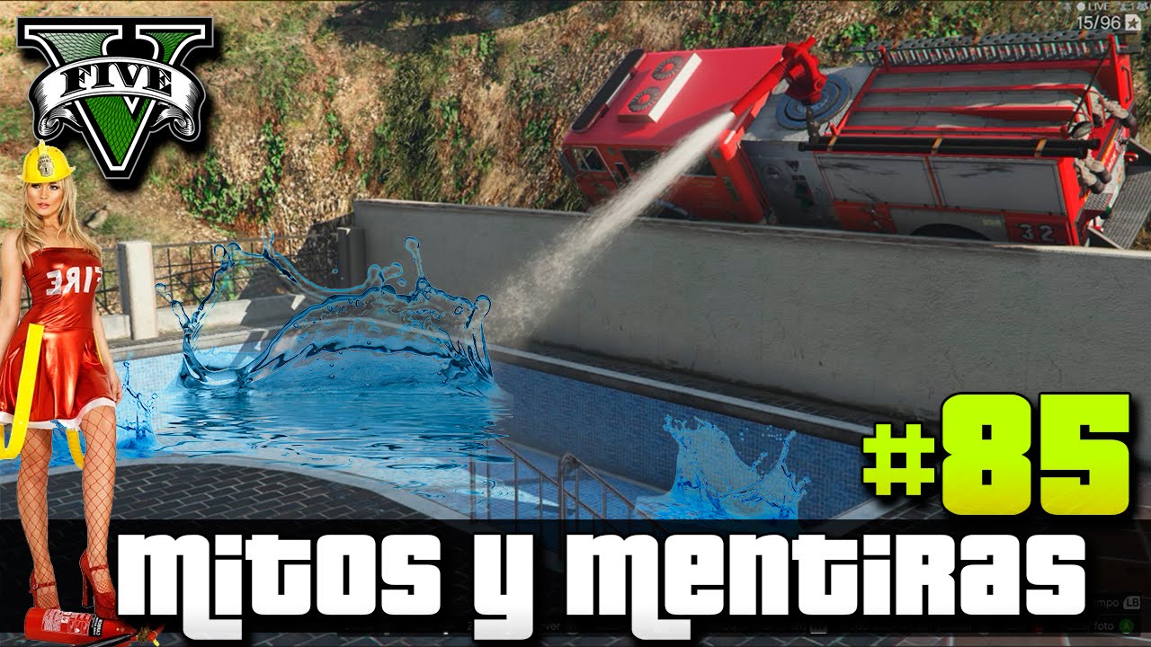 GTA V - Mitos y Mentiras #85 | Se pueden llenar las piscinas de GTA ...