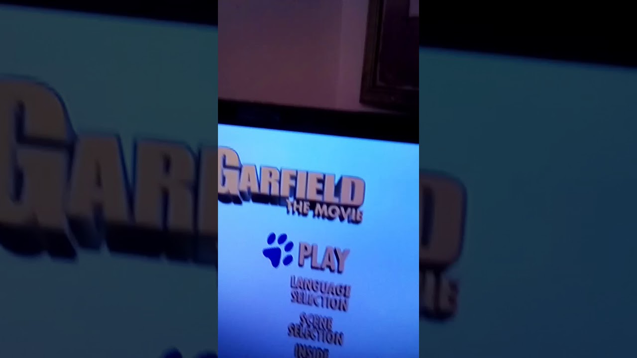 Garfield the movie DVD menu - YouTube