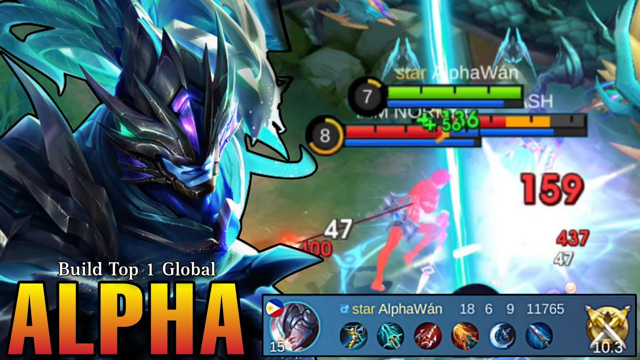 18 Kills!! Alpha Super Fast Farming 10 Mins Max Level!! - Build Top 1 ...