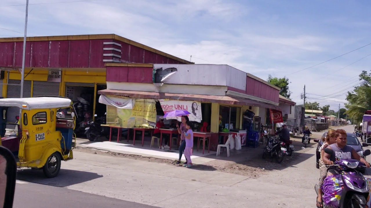 Driving to Dawis Beach in Digos City, Philippines (The Davao Gulf) (1/5 ...