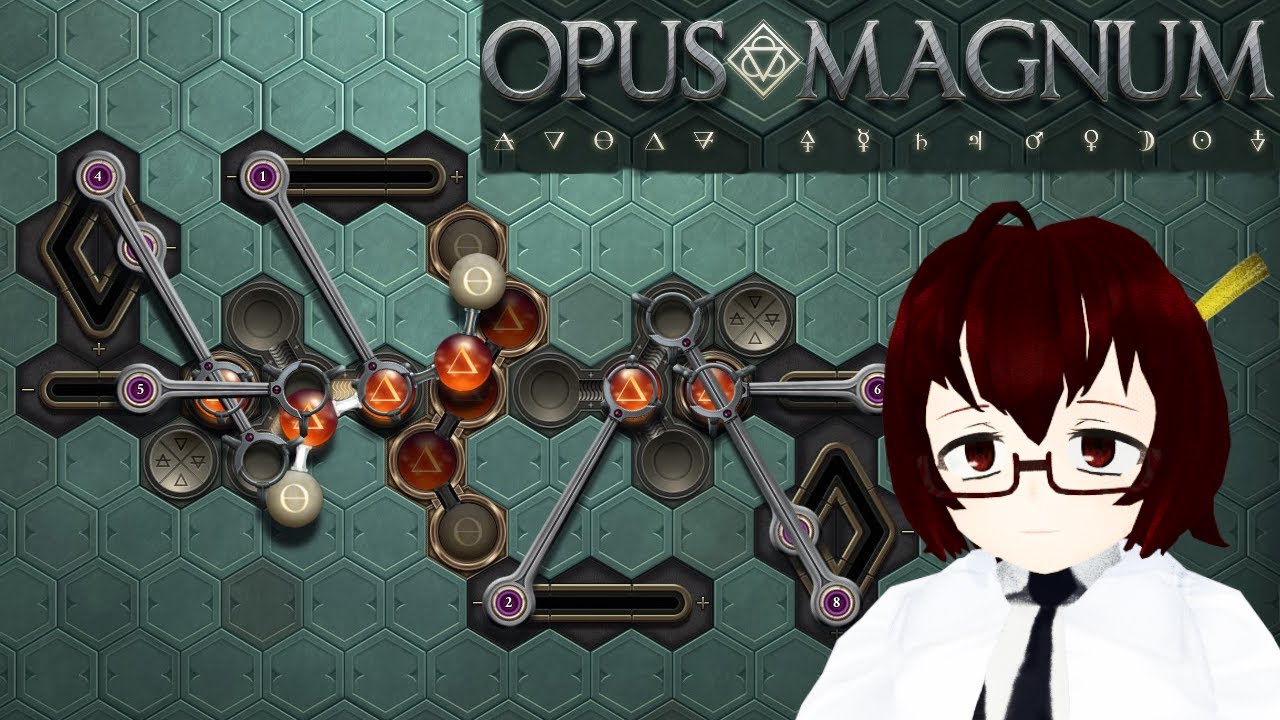 【Opus Magnum】エンジン開発垂れ流し。Part3.2。【Vtuberパズルゲーム配信】 - YouTube