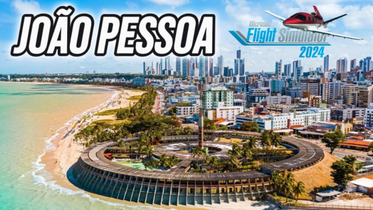 WORLD UPDATE BRAZIL João Pessoa PB FLIGHT SIMULATOR 2024 ultra graphics flight - YouTube