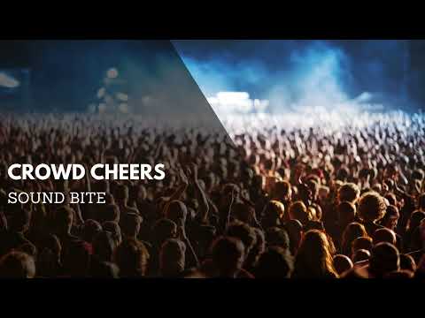 Crowd Cheers Sound Effect | Audio Clips & Sound Bites | Clean Sound ...