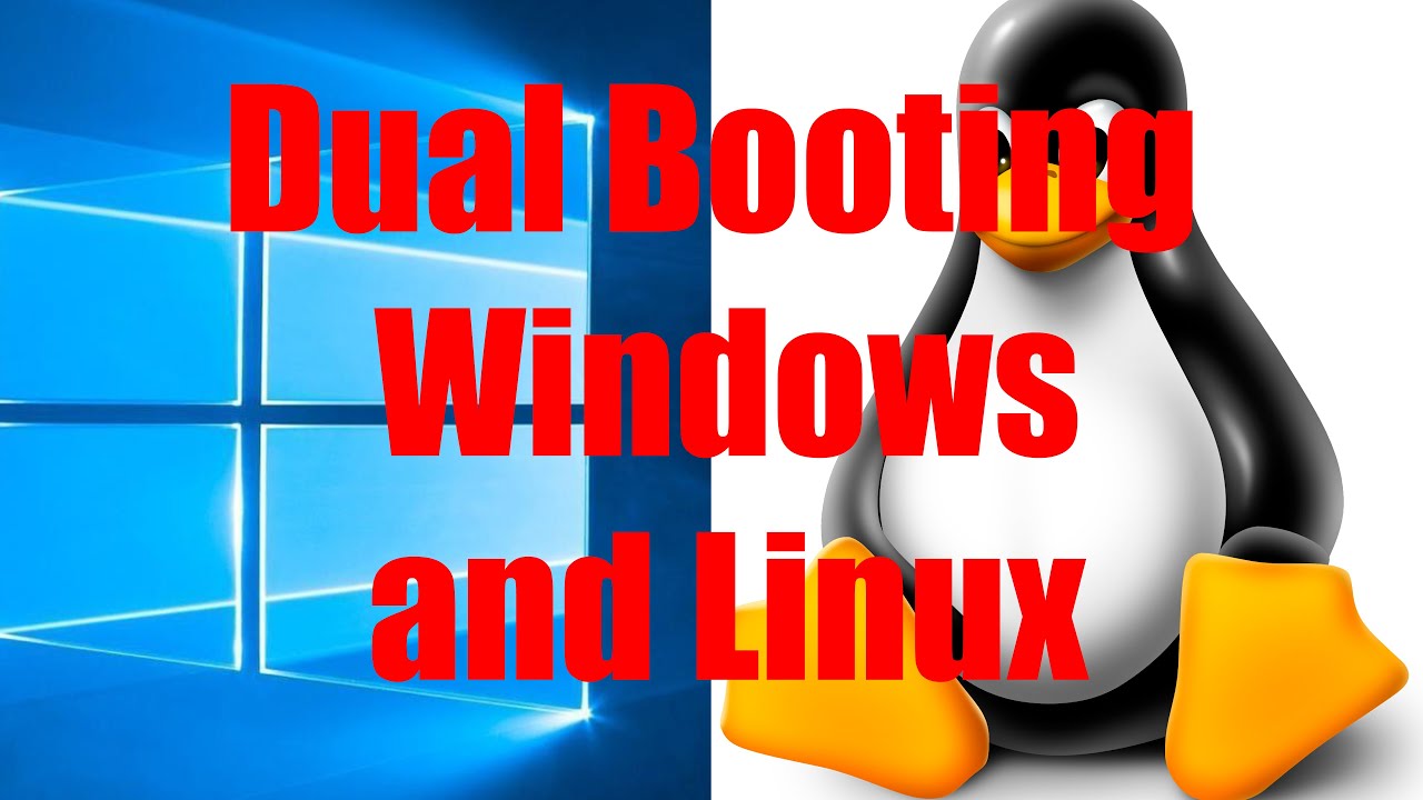 Dual Booting Windows 10 and Linux - YouTube