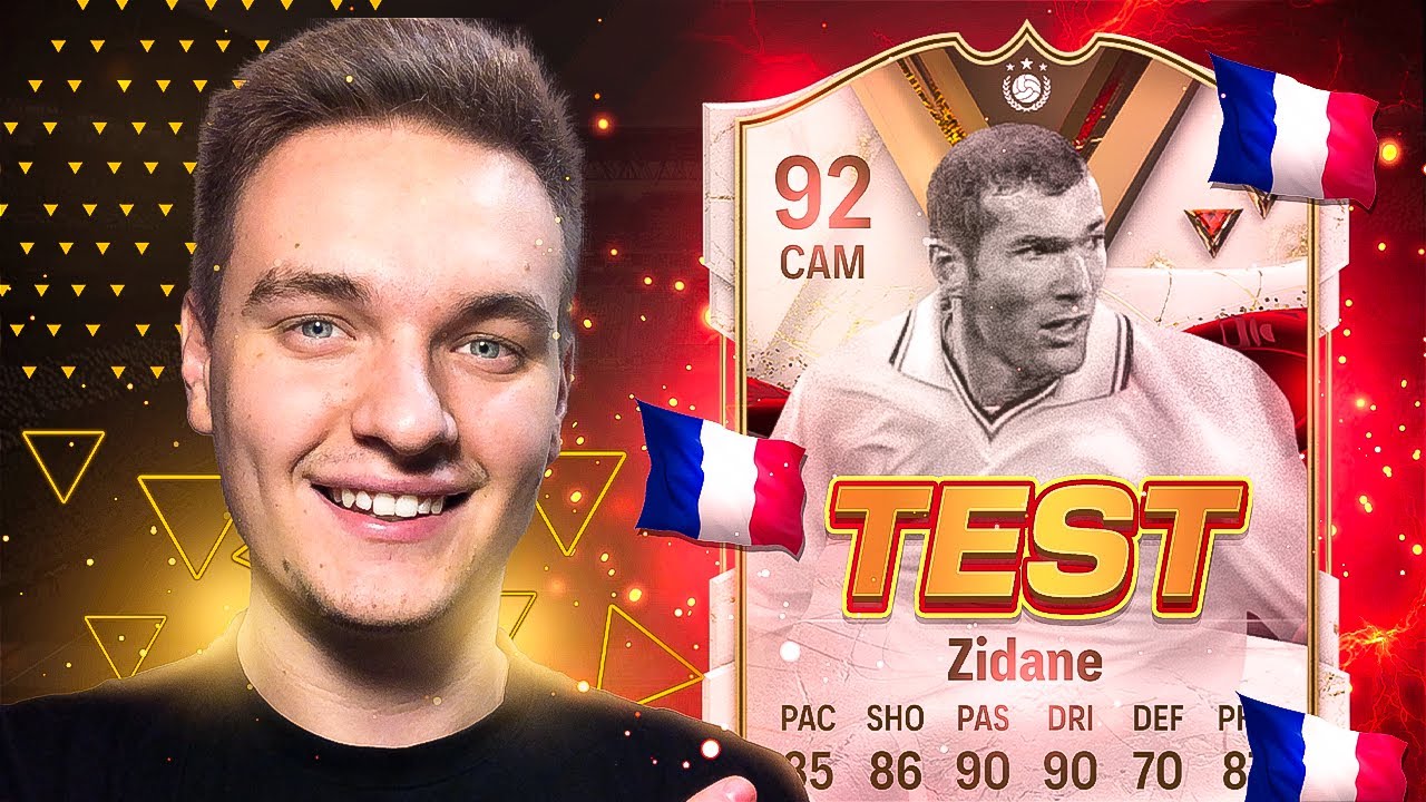 WIELKI TEST ZINEDINE ZIDANE 92! FC 24 ULTIMATE TEAM - YouTube