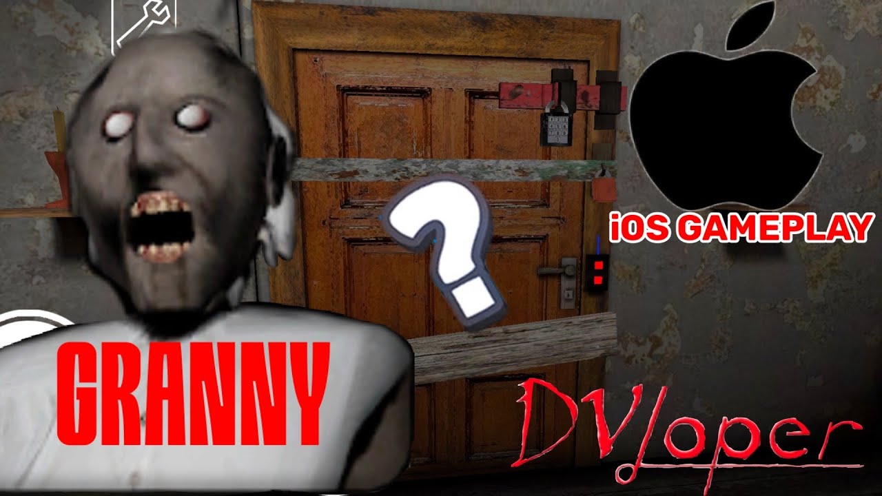 Granny game door escape iOS 💯 | full gameplay [Dragon FF ] - YouTube