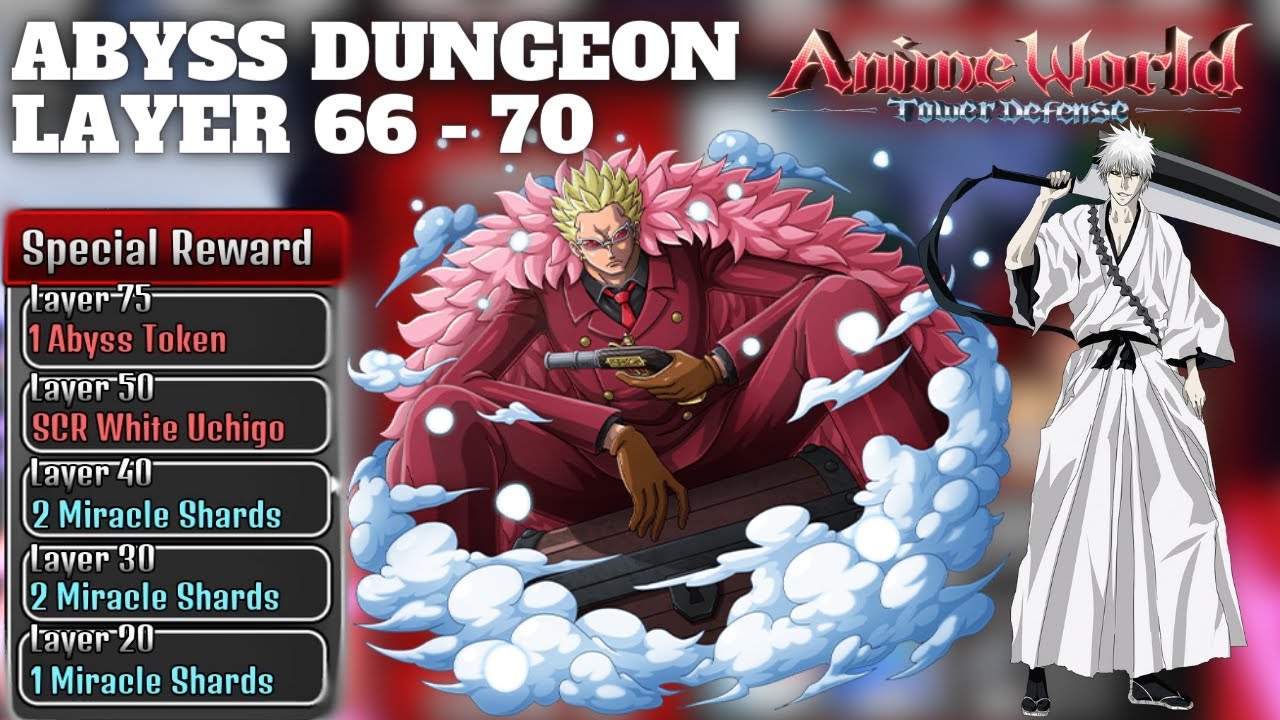 ABYSS LAYER 66 - 70 | ANIME WORLD TOWER DEFENSE - YouTube