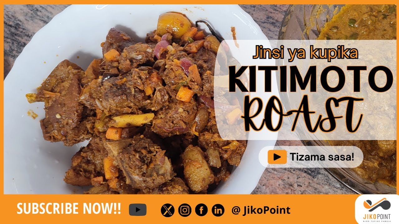 jifunze jinsi ya kupika kitimoto roast - YouTube