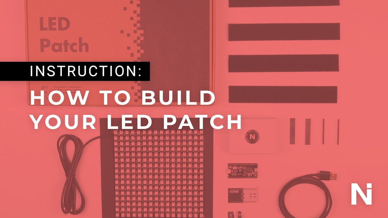 Nerdindustries building instruction – How to build your LED Patch - YouTube
