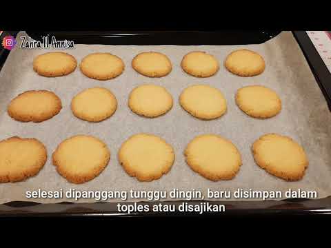 Cookies enak renyah disuka anak ~ anak | Bahan Sederhana
