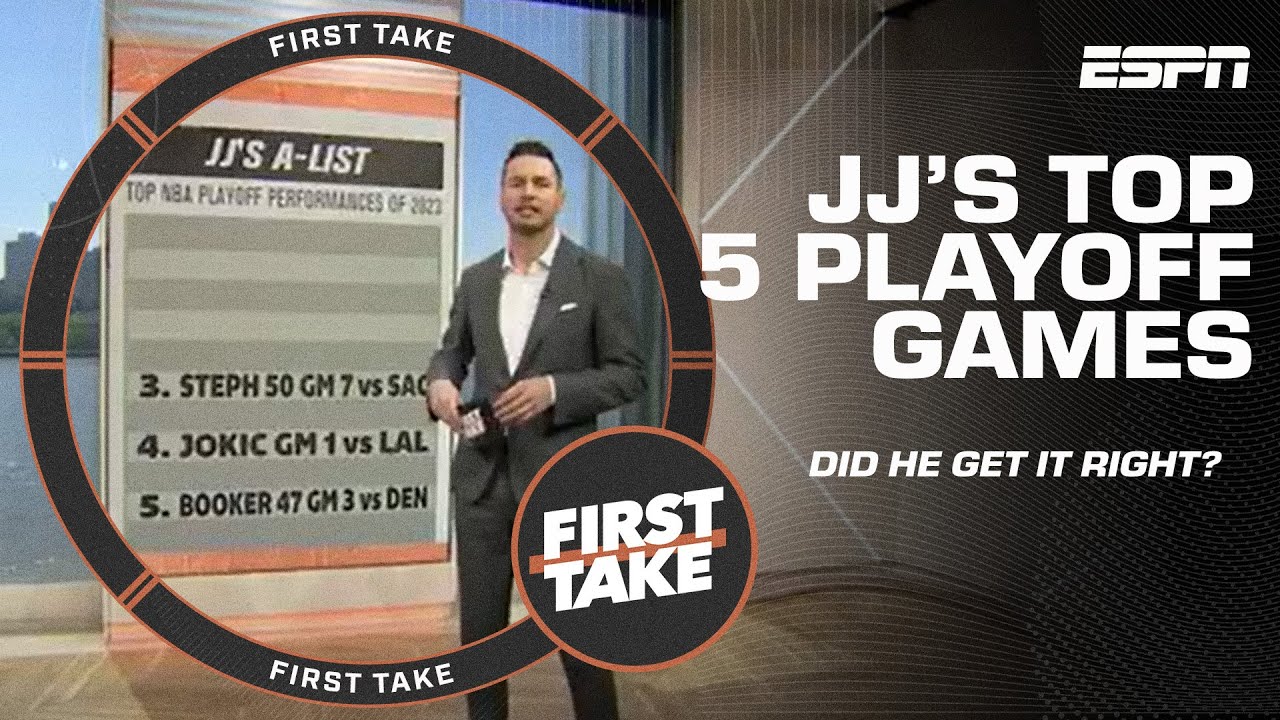 JJ Redick's Top 🖐️ NBA Playoff Performances + Mad Dog SOUNDS OFF 🗣️ ...