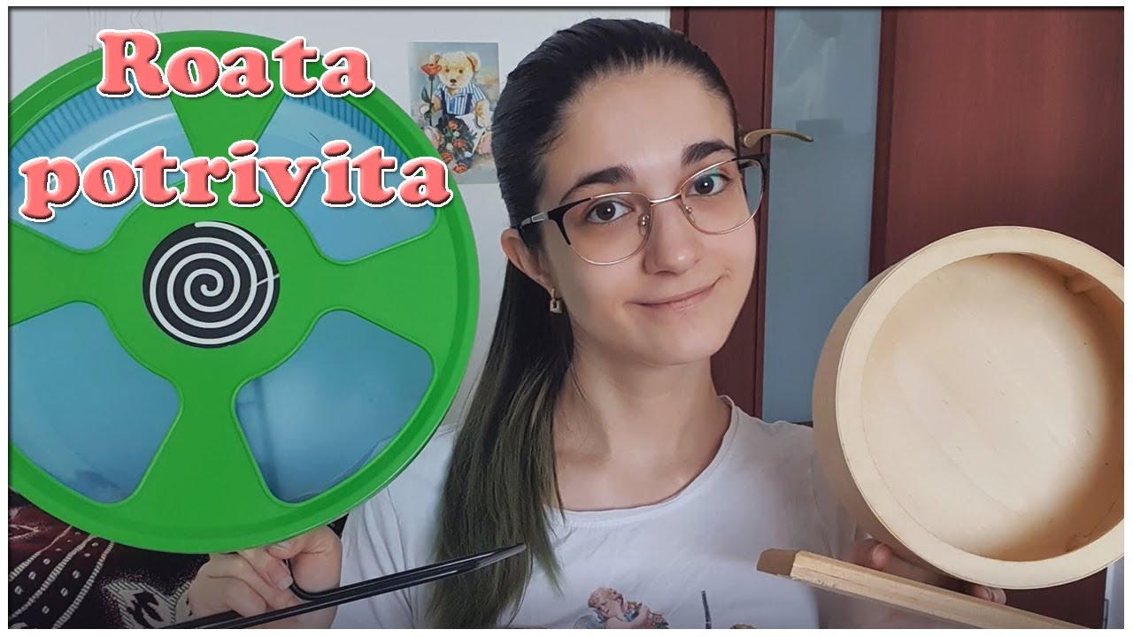 Roata potrivită pentru un HAMSTER - YouTube