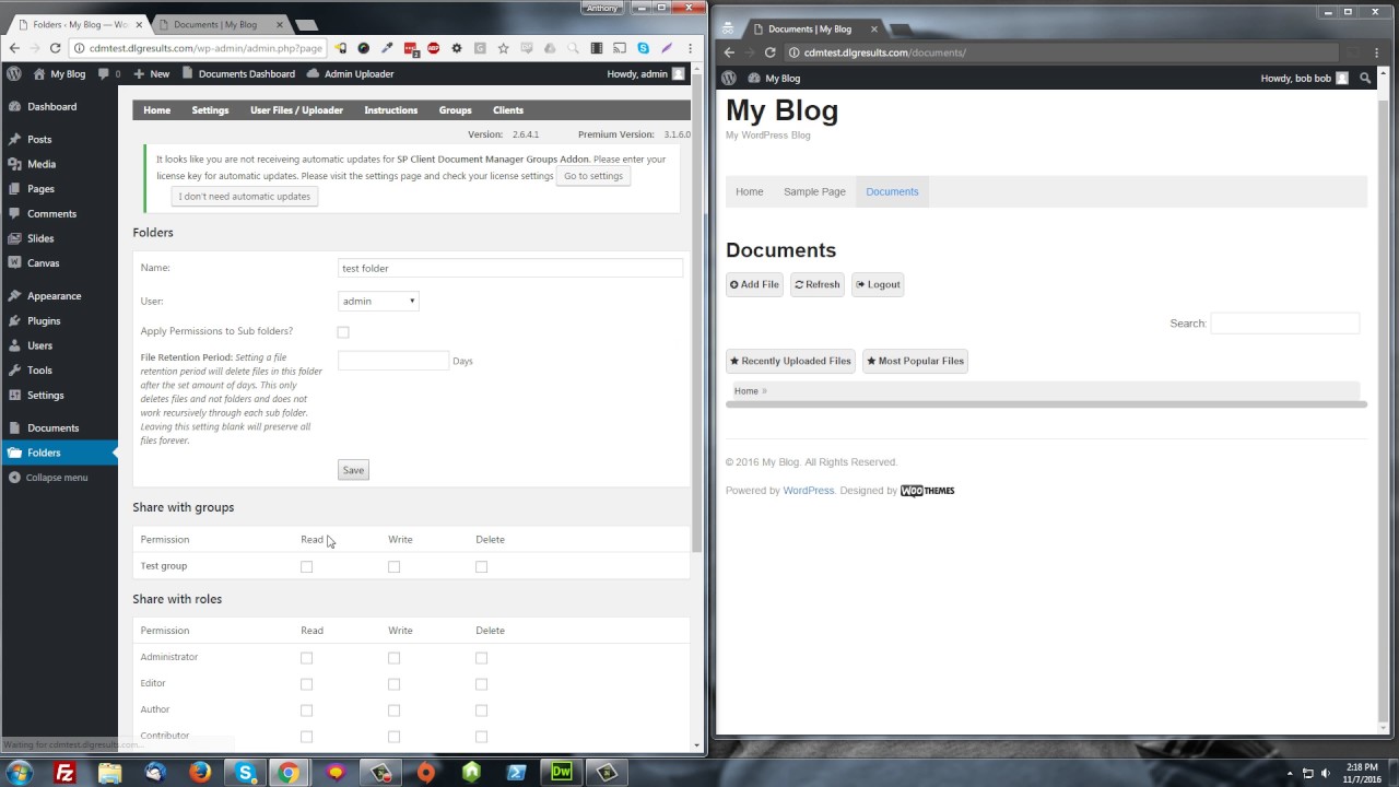 Smarty Document Manager Groups Addon - YouTube