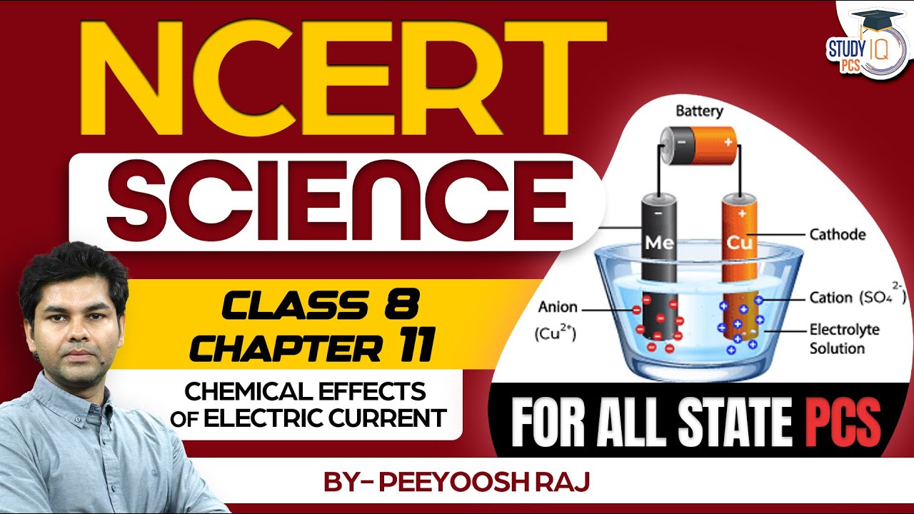 NCERT Science Class 8 Chemical Effects of Electric Current | NCERT ...