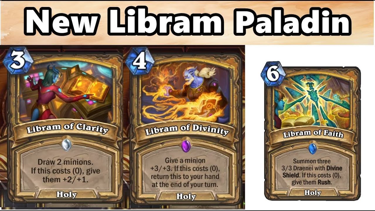 New Libram Paladin But I Made It a Control Deck - Hearthstone The Great ...