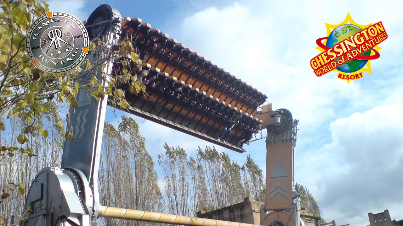 Rameses Revenge Rare 1997 Footage at Chessington World of Adventures ...
