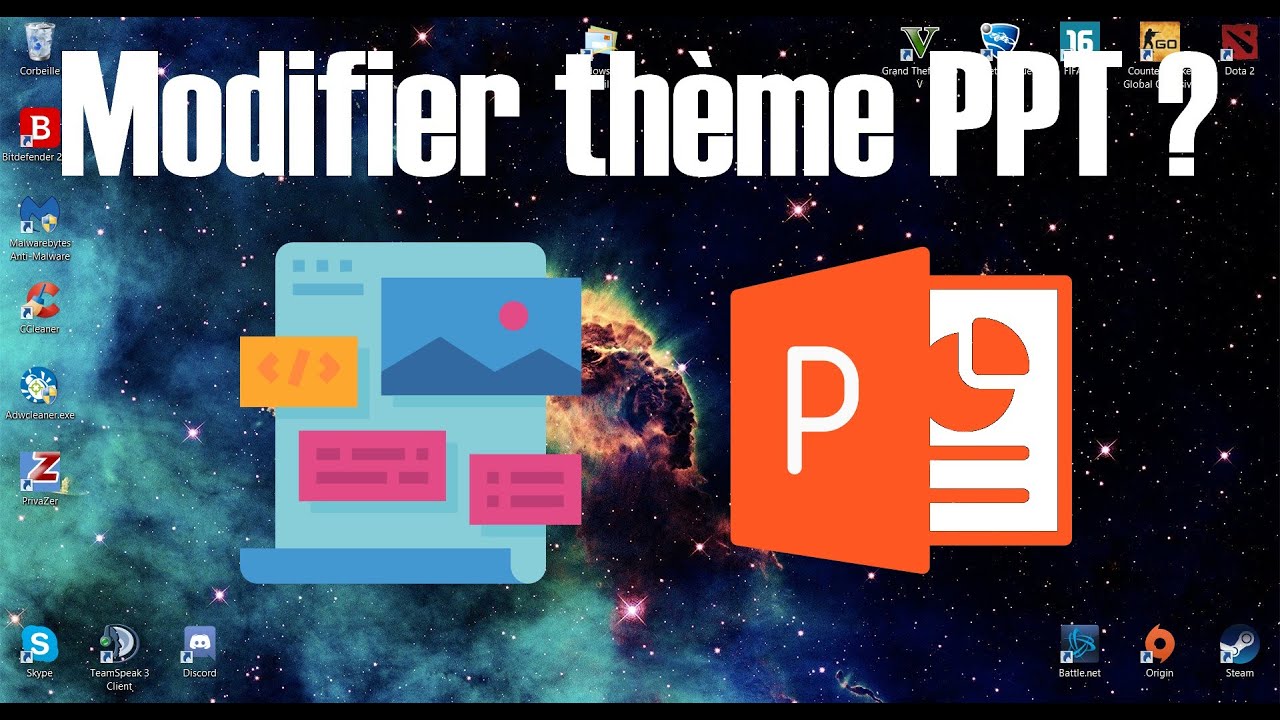 [Tuto] Comment ajouter un thème sur ses slides Powerpoint ? - YouTube