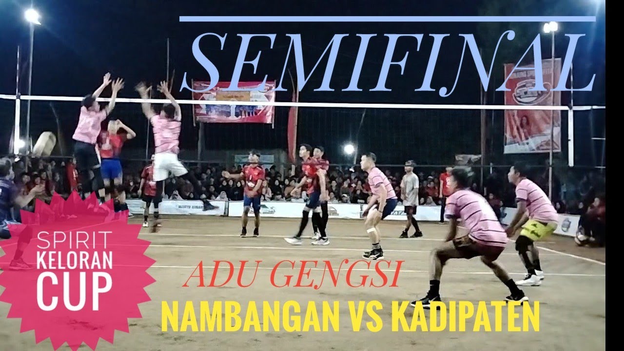 SEMIFINAL JOKO PANAMBANG Nambangan vs BOLO DEWO kadipaten #voliwonogiri ...