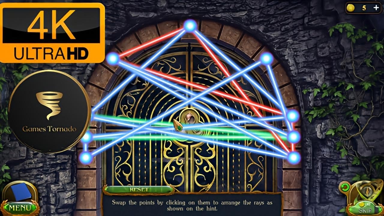 Lost lands 8: Laser Puzzle Walkthrough - YouTube