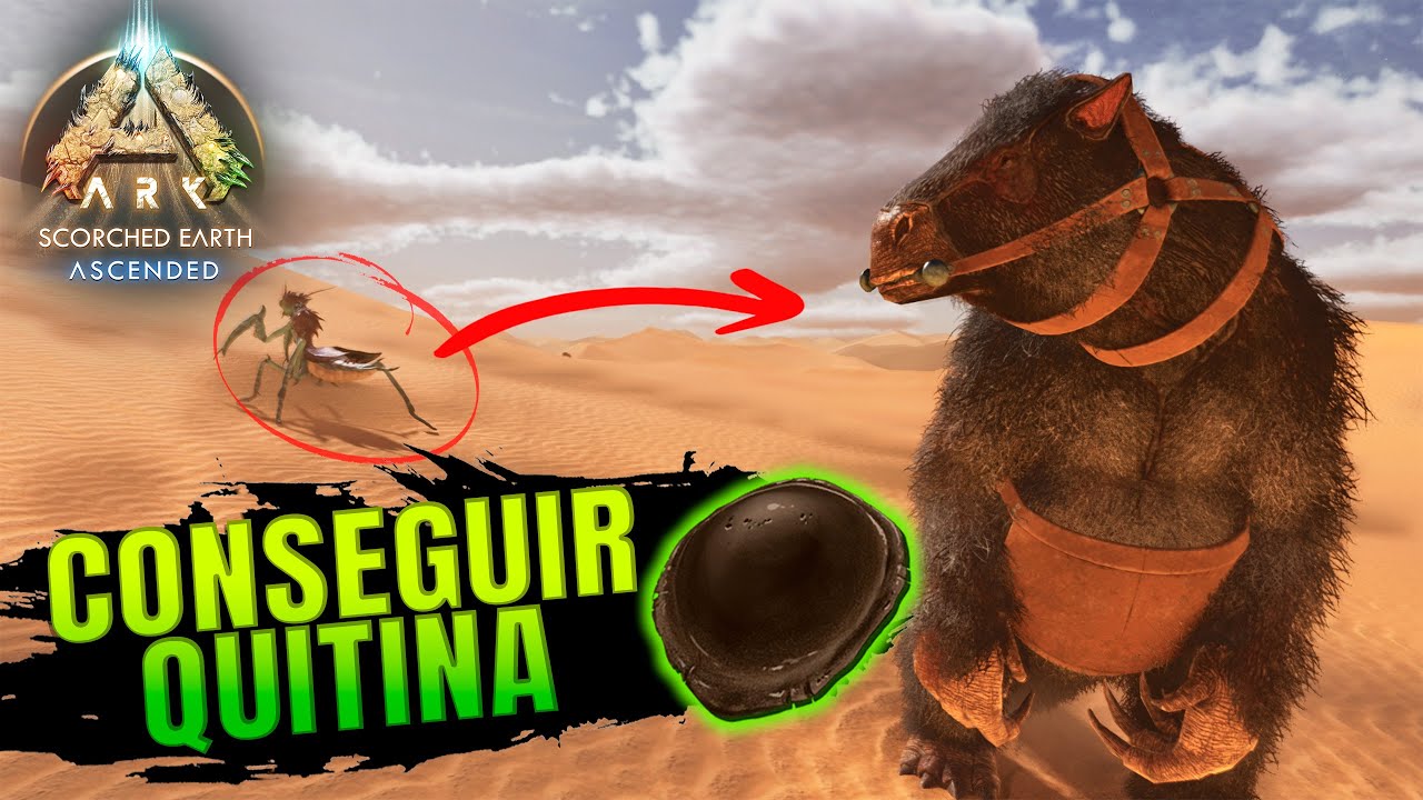 Quitina Ark 【 ARK: Survival Evolved Cómo Obtener Quitina