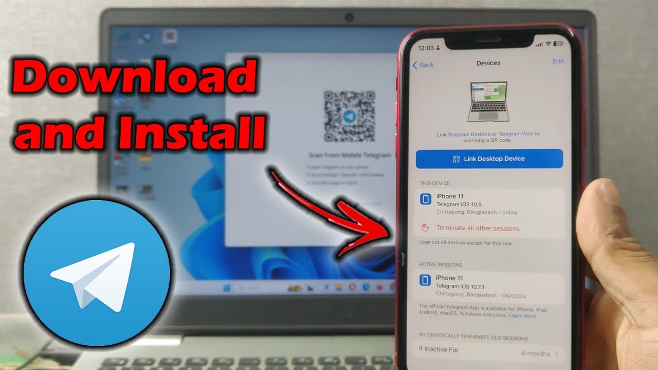 How to Download and Install Telegram on Laptop | Full Guide - YouTube