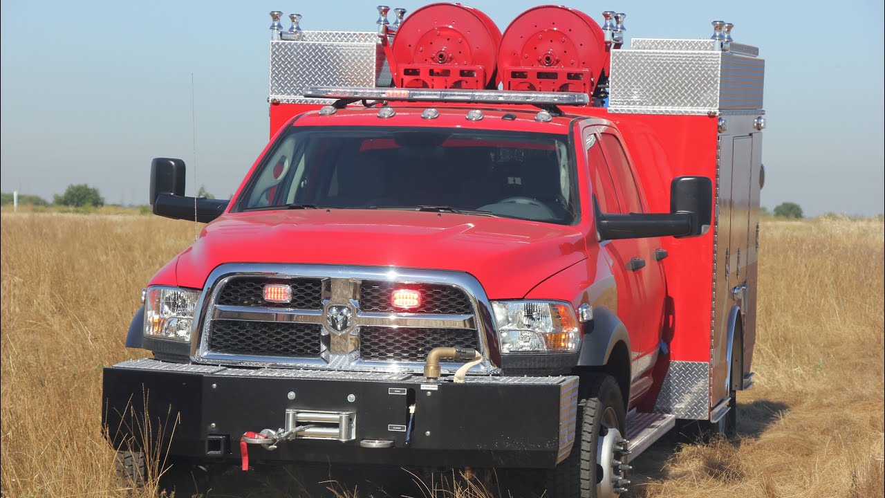 BRAND NEW Brush Engine's - Cosumnes Fire Department Controlled Burn ...