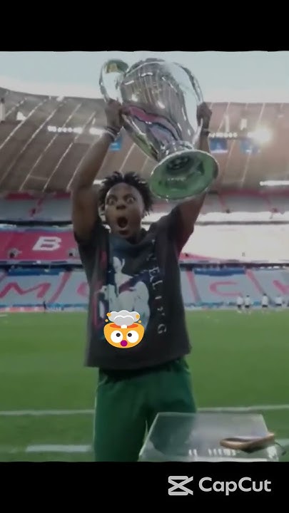 IShowSpeed Lifts the UCL Trophy But 🤯🤯#ishowspeed #ucl #football #ishowspeedshorts - YouTube