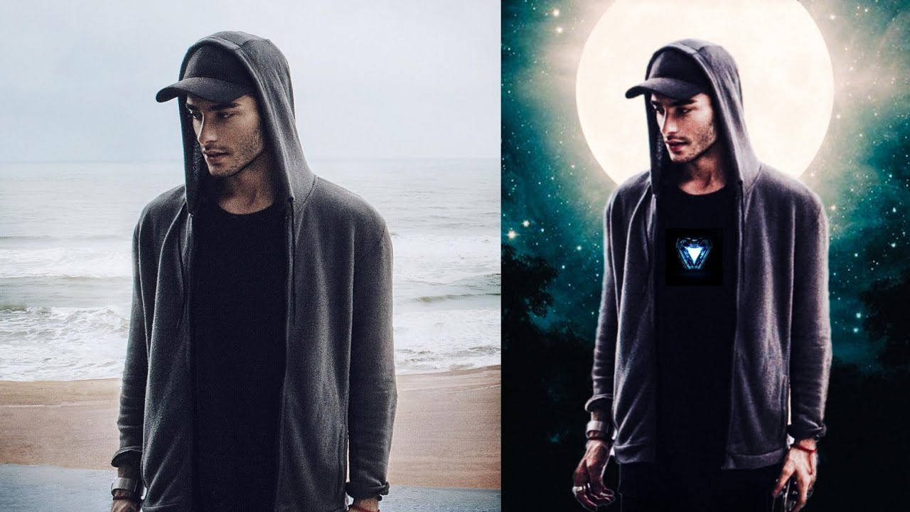 SUPER HUMAN EDITING || PICSART AND LIGHTROOM EDITING || - YouTube