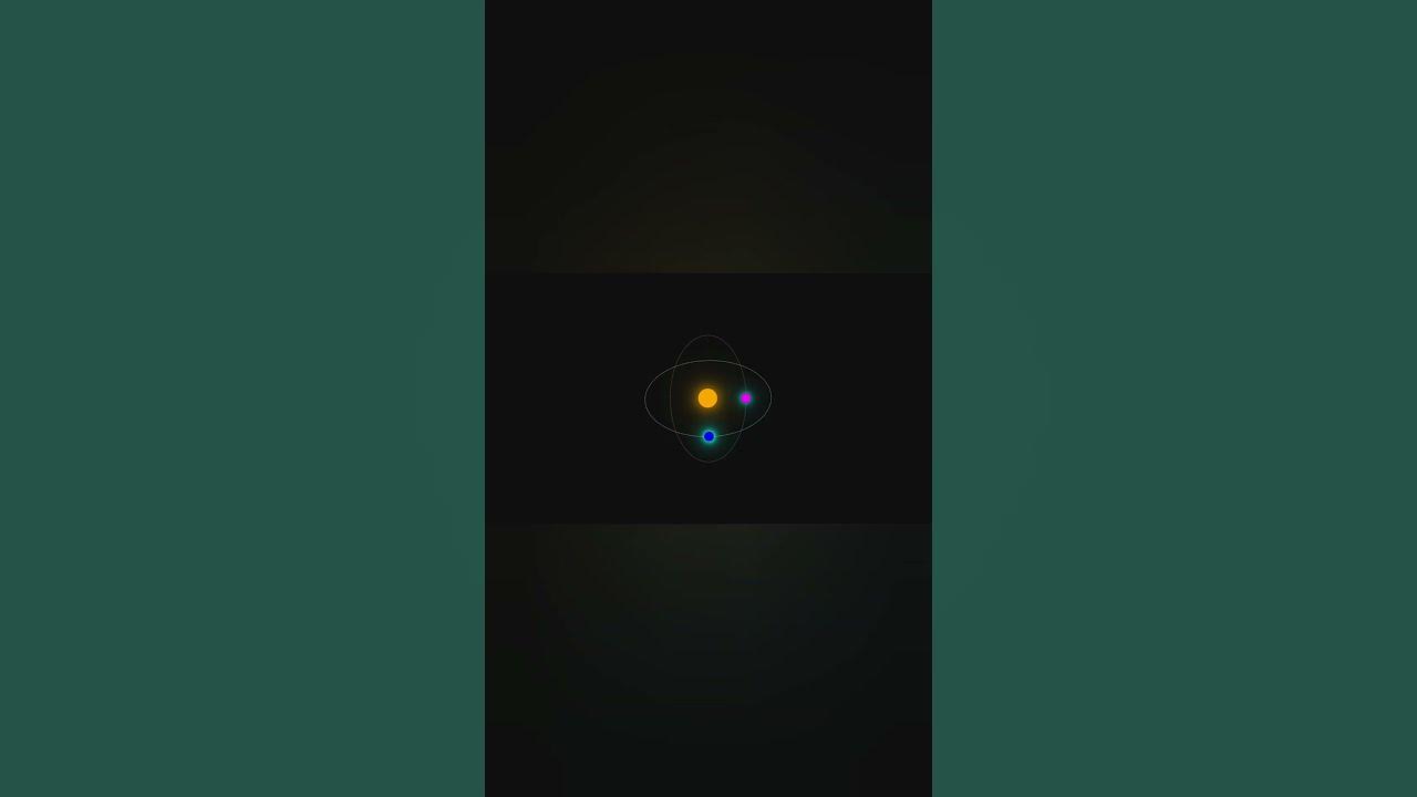 ELECTRONs, PROTONs, NEUTRONs in ATOM #html #css #javascript #animation - YouTube