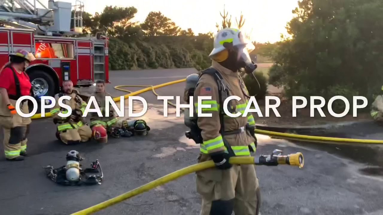 OPS and the Car Fire Prop - YouTube