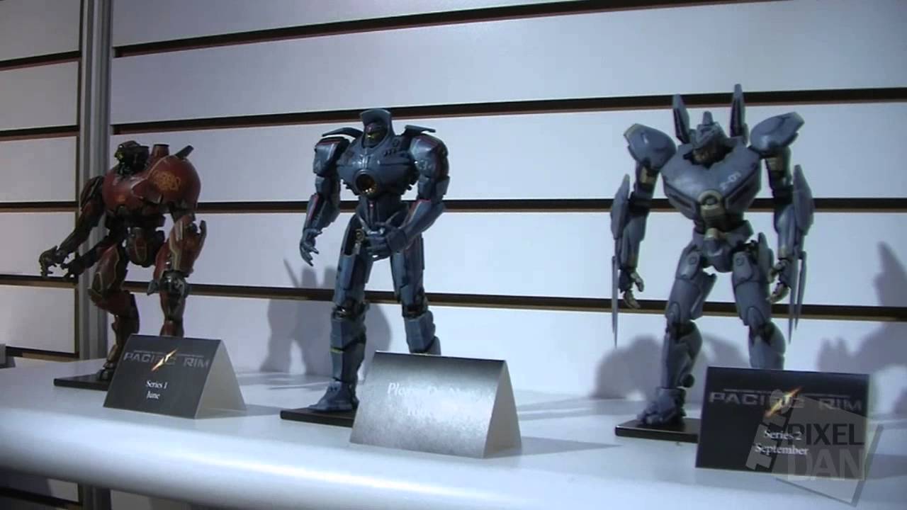 Toy Fair 2013: NECA Pacific Rim Figures Video Footage - YouTube