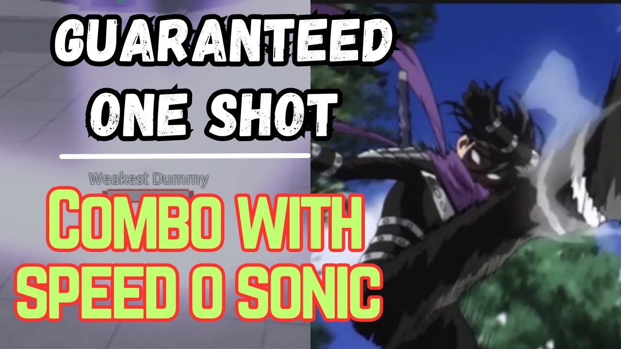 SURE 1 shot combo with sonic - Saitama battleground - YouTube
