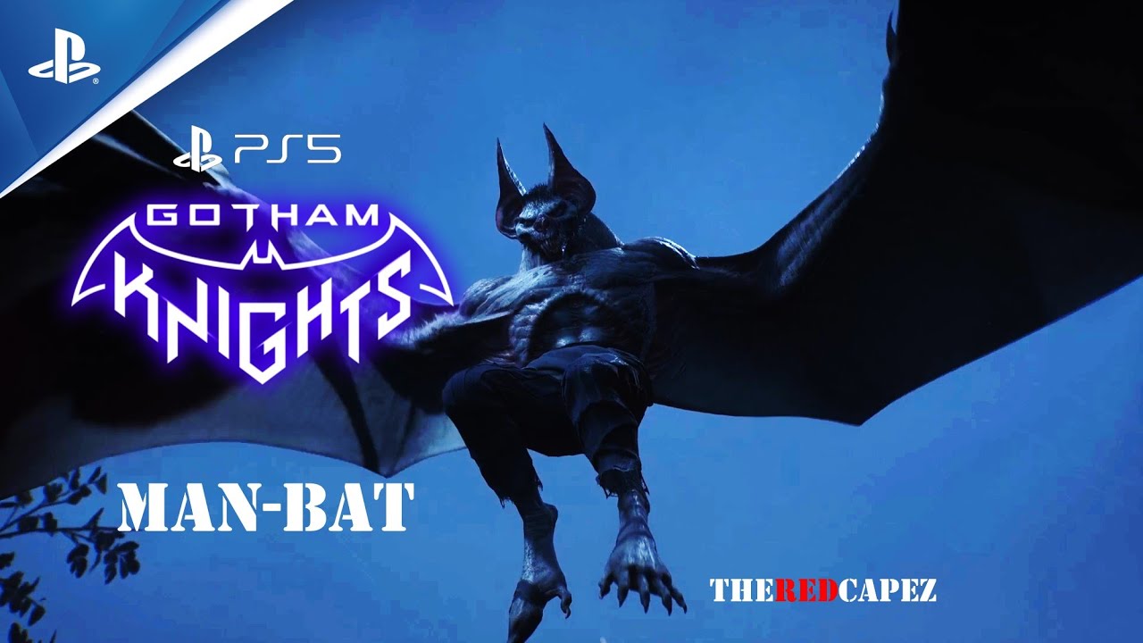 Man Bat vs Robin Gotham Knights PS5 4K HDR 60FPS - YouTube